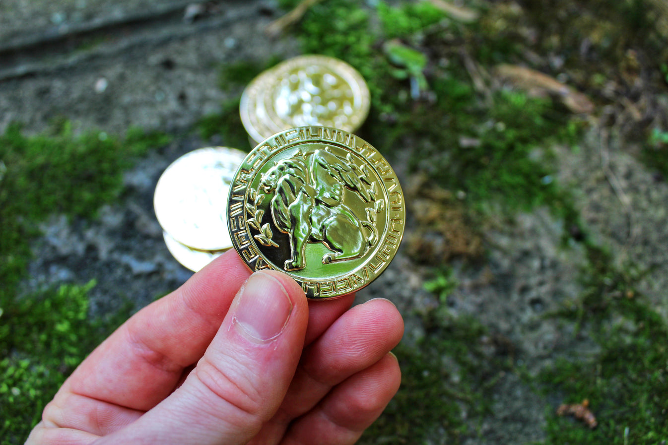 Dungeon Meshi Treasure Bug Coin – Cute Monster Props